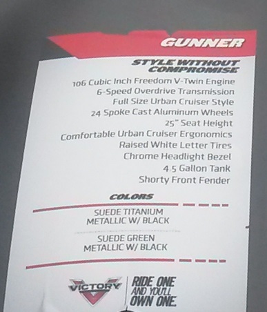 Motorcycle Review: The Victory Gunner | Moto Adventurer