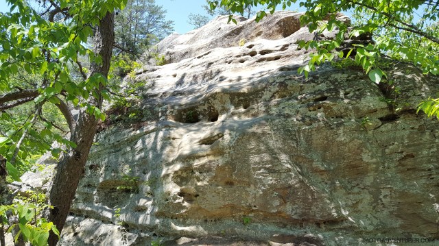 Scrambling to the Top of Half Moon Rock: The Best View in Red River ...