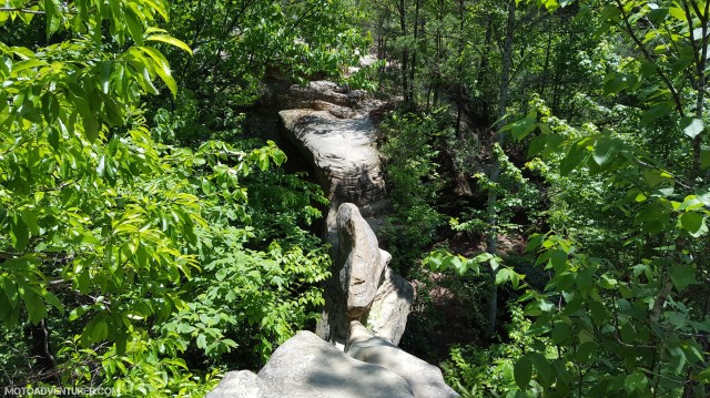 Scrambling to the Top of Half Moon Rock: The Best View in Red River ...