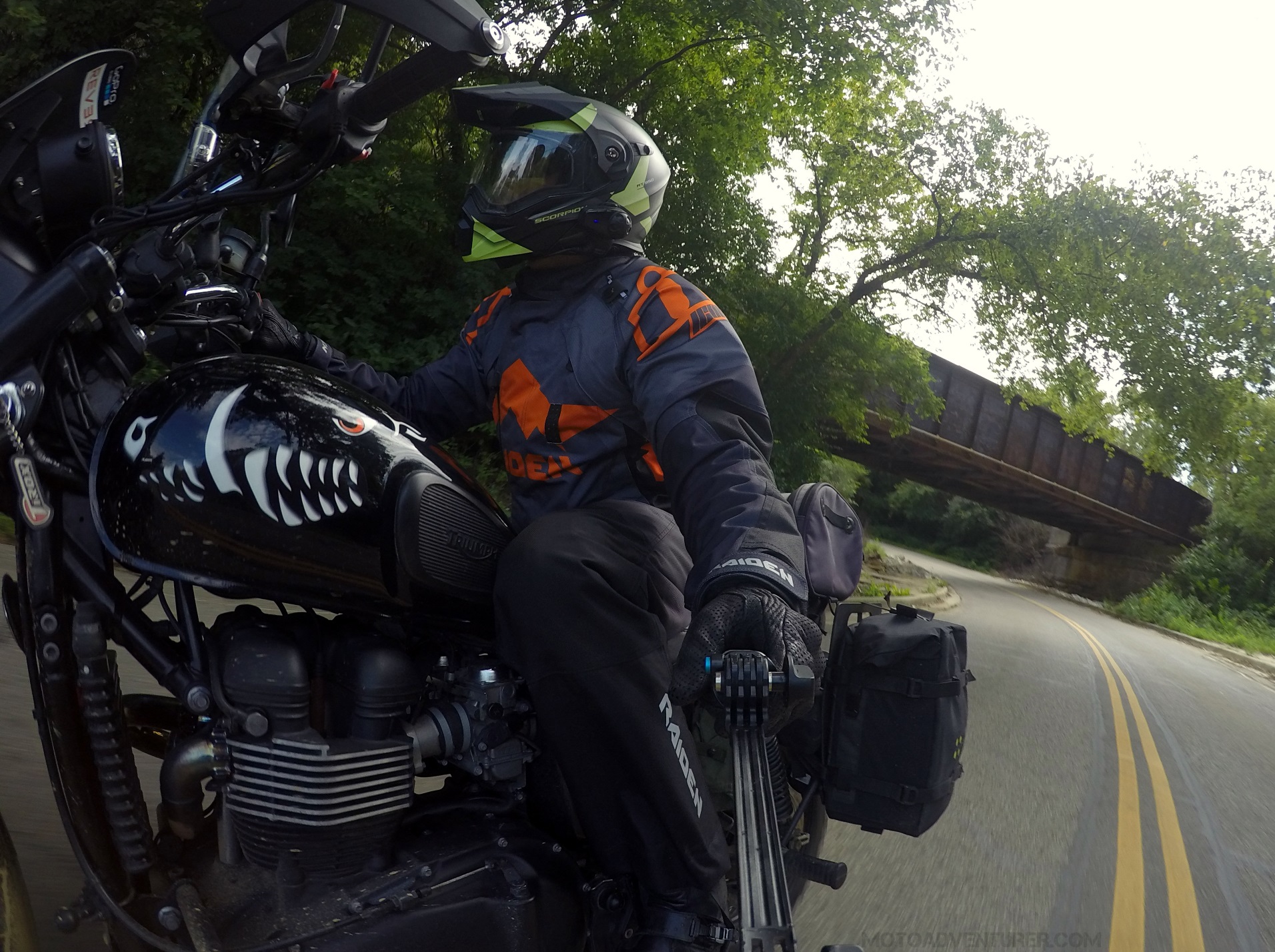 Icon Raiden DKR Triumph Scrambler MotoADVR | Moto Adventurer