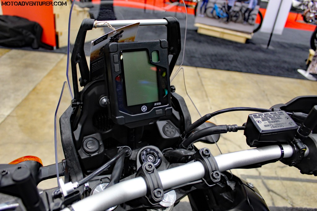 Yamaha Tenere 700 cockpit slant MotoADVR | Moto Adventurer